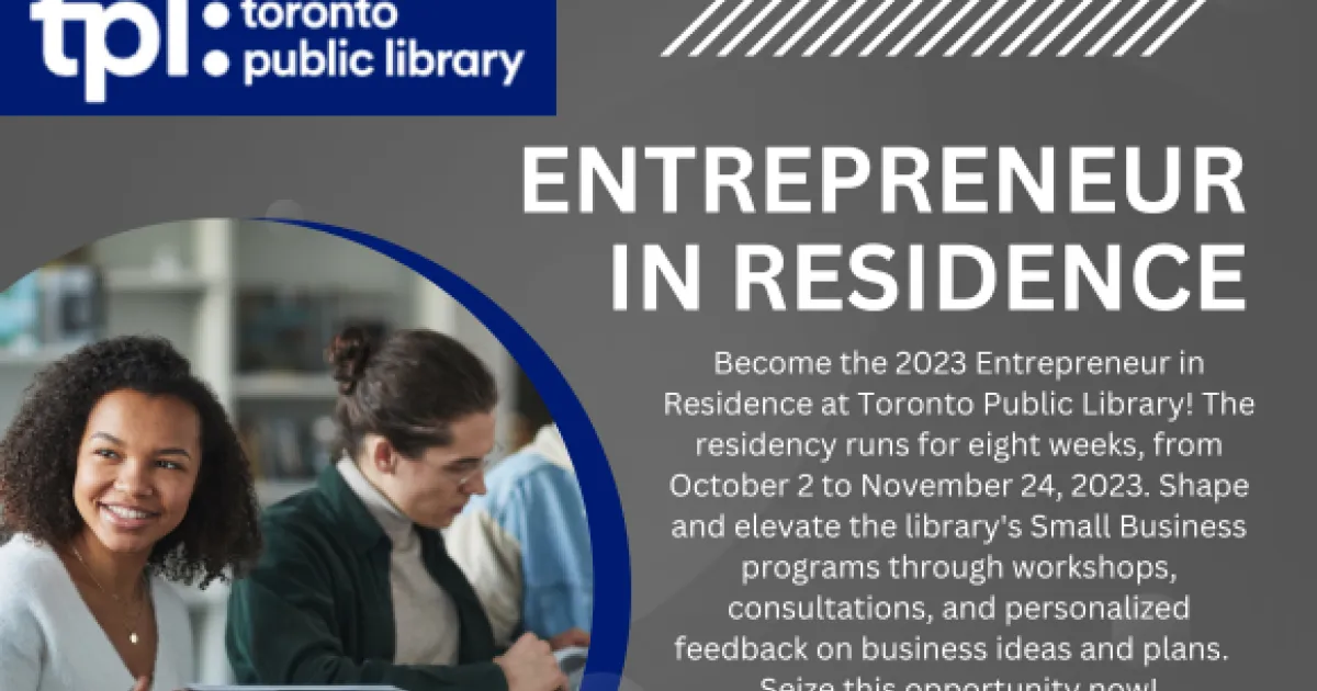 Entrepreneur In Residence | George Brown Polytechnic